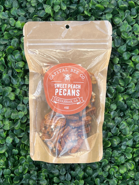 Lottiebelle's Sweet Peach Pecans | Capital Bee Company | Capital Bee ...