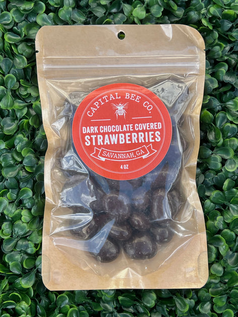 Dark Chocolate Covered Strawberries | Capital Bee Company